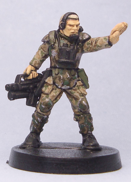 Very tough hombres – a Colonial Marine painting tutorial | Dawn of the Lead